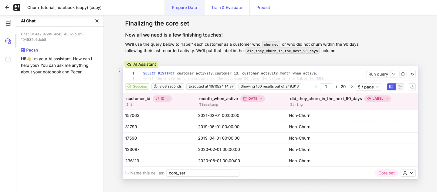 Pecan Ai Predictive Analytics Software How It Works